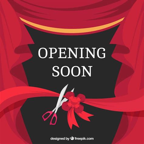 Opening Soon Red Images Free Download On Freepik