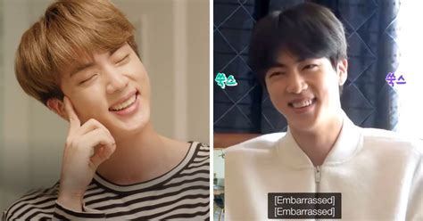 Jin S Reaction To His Own Acting Couldn T Be More Relateable