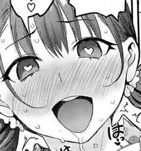 Mono 1girl Ahegao Bangs Blush Close Up Drool Eyebrows Visible