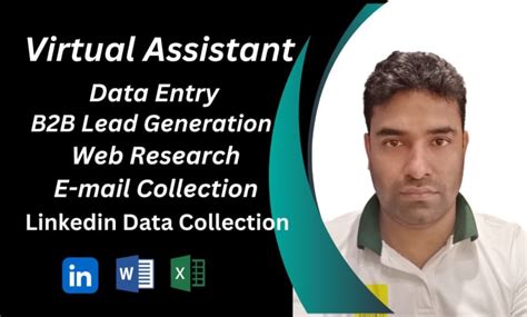 do efficient and accurate data entry web research lead generation by