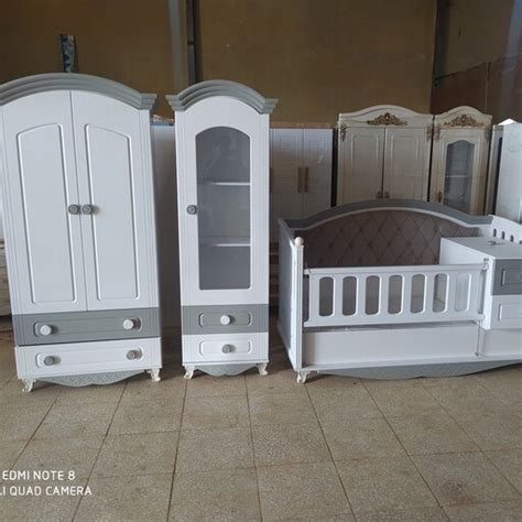 خرید و قیمت سرویس خواب نوزاد و نوجوان مدل ویکتوریا کاناپه لمسه خور کمد