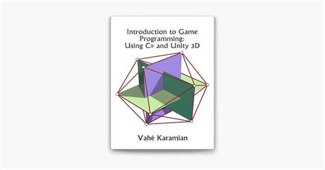 ‎introduction To Game Programming Using C And Unity 3d By Vahe Karamian On Apple Books