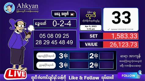 2d Live Myanmar2d3d Live 5 4 2023 မြန်မာတူးဒီ တိုက်ရိုက်ထုတ်လွှင့်မှု မနက်ပိုင်း Youtube