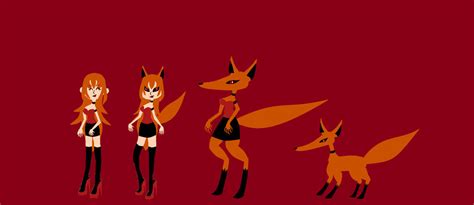 Demon Fox Girl By Goth Ghoul On Deviantart