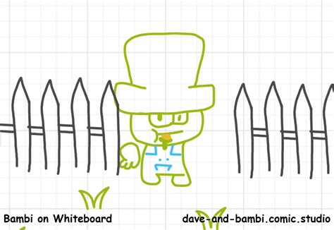 Bambi On Whiteboard Comic Studio