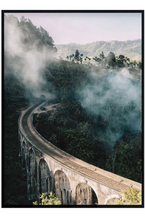 Постеры для интерьера Постер Мост 9 арок постеры на стену в скандинавском стиле