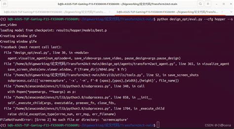 Transform2act（强化学习）代码复现过程 Csdn博客