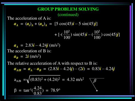Ppt Relative Motion Analysis Of Two Particles Using Translating Axes Powerpoint Presentation