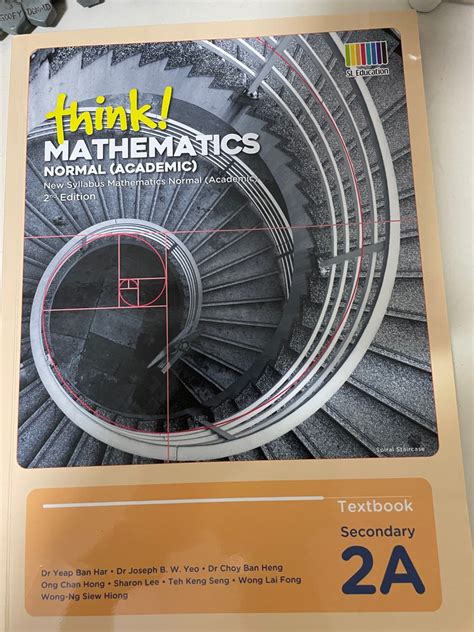 Sec 2 Math Textbook Hobbies And Toys Books And Magazines Textbooks On