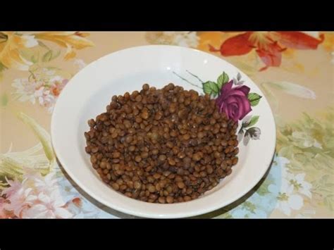 Как приготовить чечевицу - YouTube