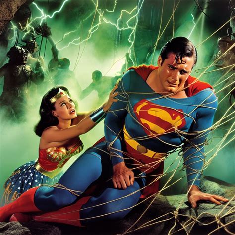 Wonder Woman Saving Superman By Sonofkrypton1978 On Deviantart