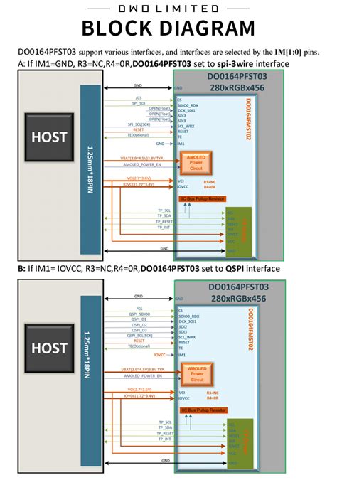 Do0164pfst03 Amoled Screen Do0164pfst03 164inch 280456 Spi Qspi Lcd Display Module Stm32 Esp32
