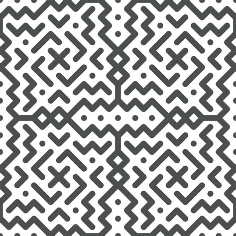 Abstract Seamless Geometric Shape Lines Pattern 10915288 Vector Art At