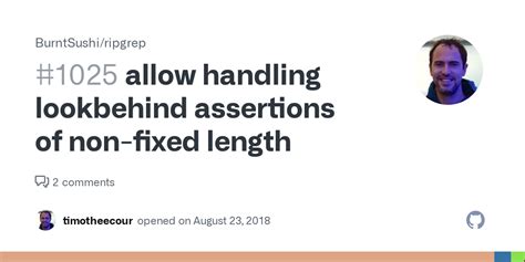 Allow Handling Lookbehind Assertions Of Non Fixed Length · Issue 1025