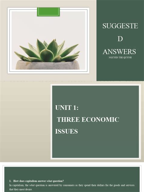 Suggested Answers Pp Pdf Taxes Inflation