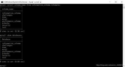 mysql 中的 schemata 表 schemata表 csdn博客