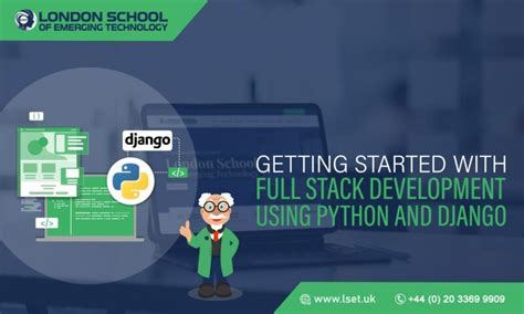 full stack development using python and django join lset