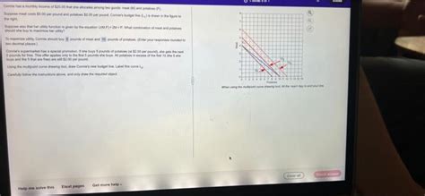 Solved Using The Multipoint Curve Drawing Tool Draw Connies
