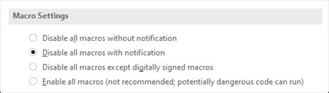 How To Enable And Disable Macros In Microsoft Office