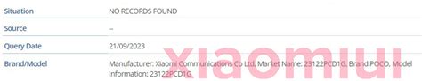 POCO X6 Pro 5G Spotted On GSMA IMEI Database Xiaomiui Net