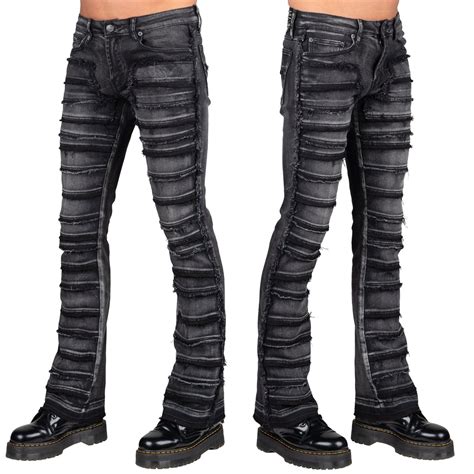 Herrebukser Jeans Wornstar Andage Vintage Black Wsgp Bandk V