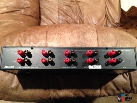 Adcom Gfs 4 Speaker Selector Photo 656624 Us Audio Mart