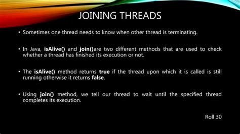 Multithreading And Deadlock Ppt