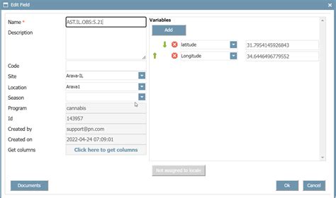 The Settings Interface Phenome Networks Knowledge Base