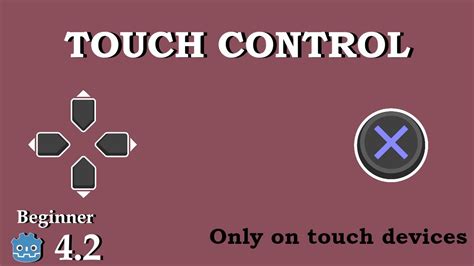 Mobile Touch Control Ui Learn Godot 4 Ui No Talking Youtube