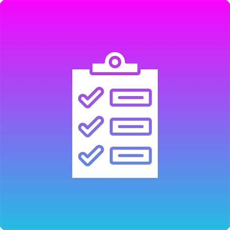 Premium Vector Task Icon