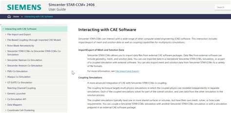 star ccm and abaqus coupling problem