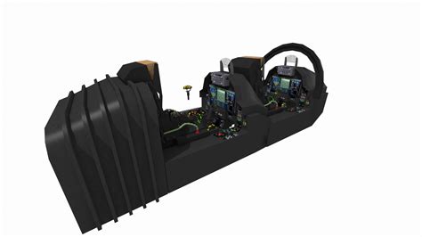 F15ex Cockpit 3d Turbosquid 2144282