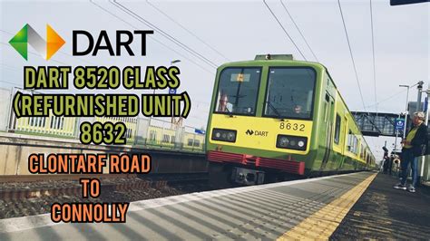 Ride Onboard IÉ Dart 8520 Class Number 8632 Refurbished Unit From