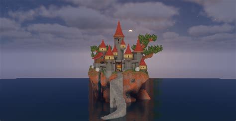 Spawn Tiny Castle Minecraft Finearts Store