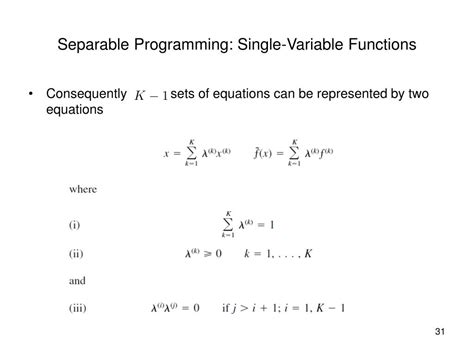 Ppt Chapter 8 Linearization Methods For Constrained Problems Powerpoint Presentation Id 1197953
