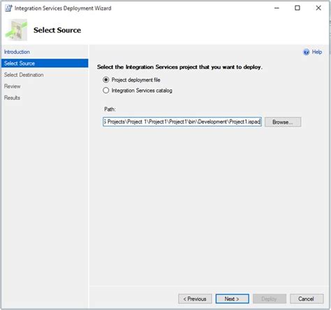 Deployment Models In SQL Server Integration Services SSIS