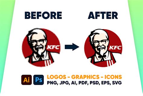 redesign logo redraw design edit revamp modify convert file or