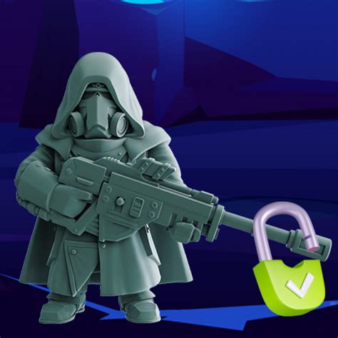 3d Printable G Division Chibi Sniper By Dakkadakkastore