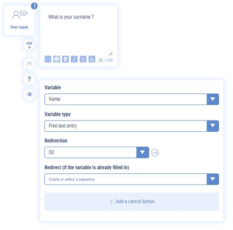 Create A Web Chatbot Form Botnation