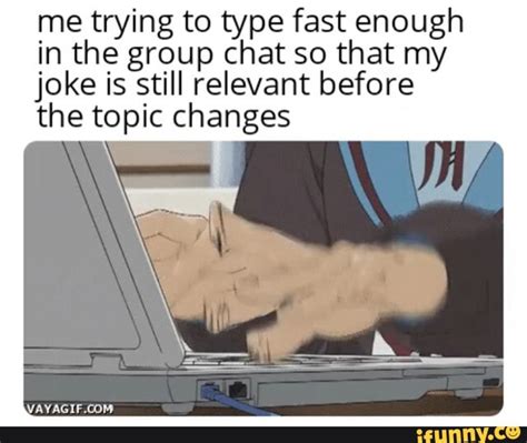 Typing Really Fast In Anime
