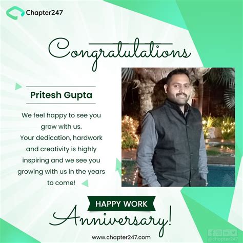 Chapter247 Infotech On Linkedin Workanniversary Celebration