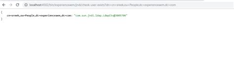 Experiencing Adobe Experience Manager AEM CQ AEM 6420 Lookup JNDI