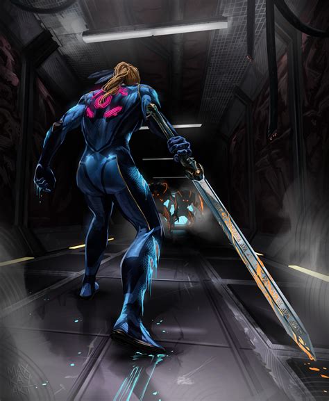 Samus Aran Metroid Drawn By Max Kay Danbooru