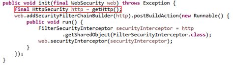 Spring Security八WebSecurity与HttpSecurity初始化 colin 博客园