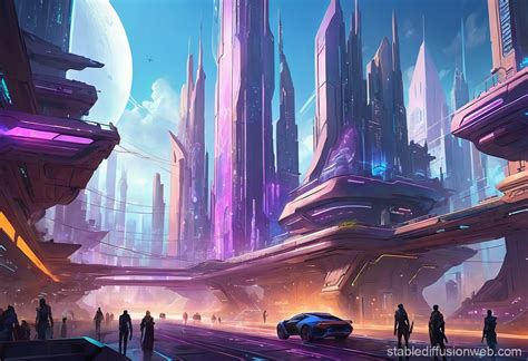 Cyberpunk Stock Market Analysis Stable Diffusion Online