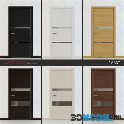3d Model Doors Sofia Smart