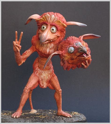 Labyrinth Firey Sculpture Clay Fireys By Yotaro Sculpts On Deviantart