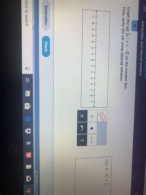 Solved Graph The Set Xx On The Number Line Then Write Chegg