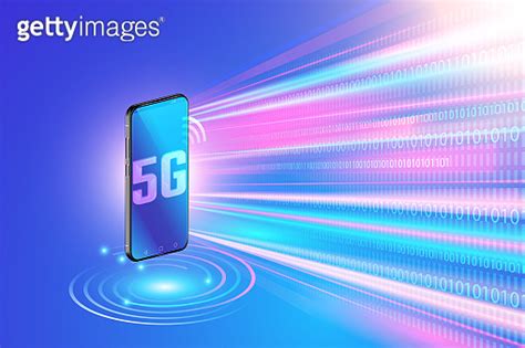 5g Network Technology On Smartphone And High Speed Wireless Network Next Generation Of Internet
