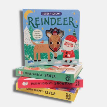Squishy Squeaky Santa Bdl Books